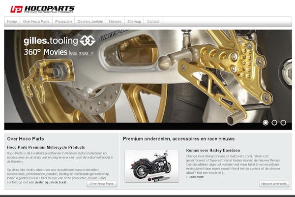 Hoco Parts lanceert nieuwe website
