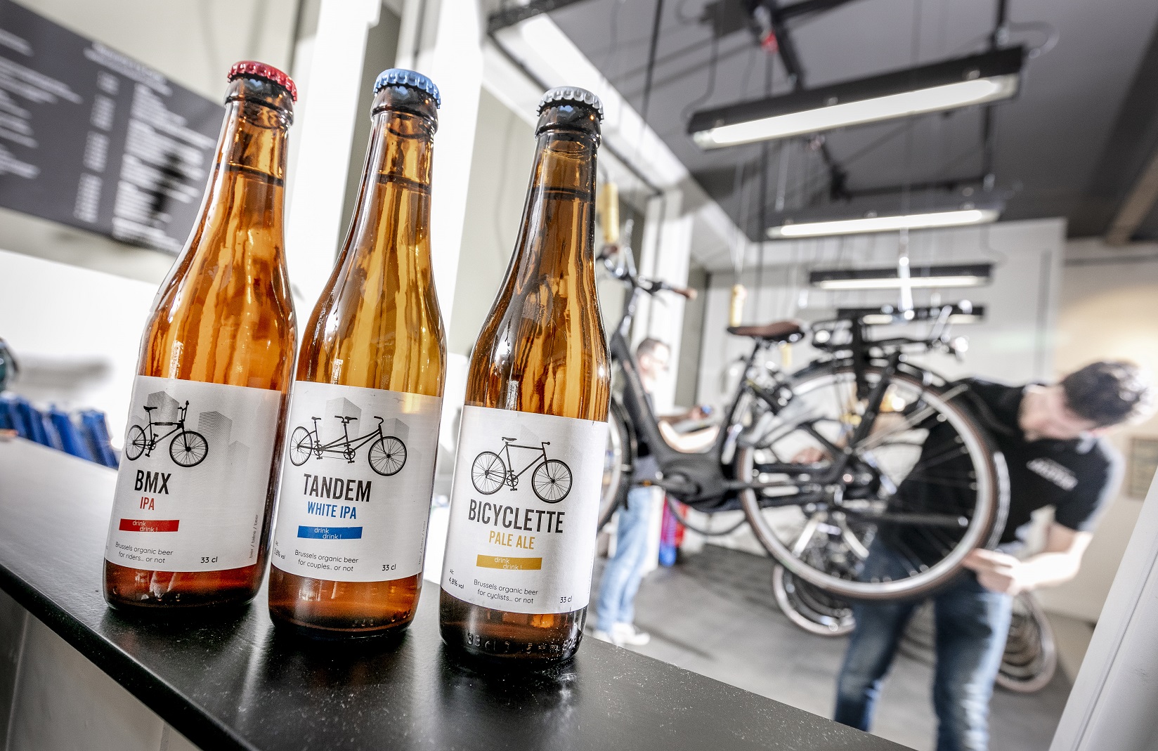 Jasper Bax' fietsenwinkel is geïnspireerd op kledingwinkels