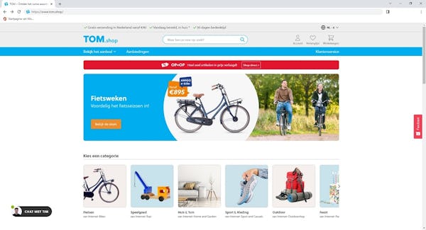 Doorstart TOM lijkt aanstaande